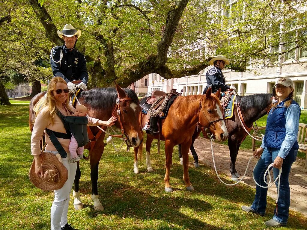 Seattle Mounted Police – A Perfect Day
